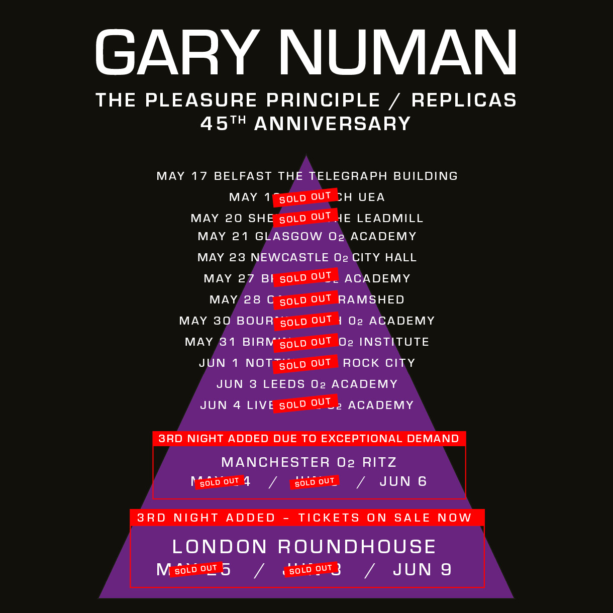 45th Anniversary Tour Latest - Gary Numan The official website